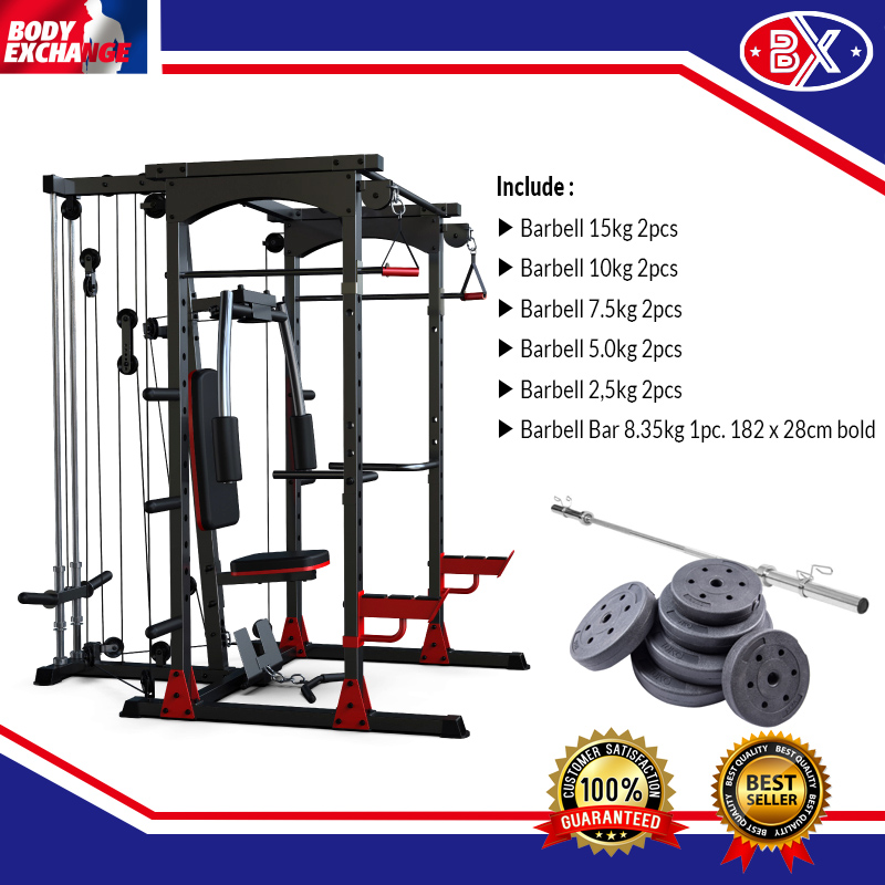 Multi Function Trainer | Squat Rack Smith Machine